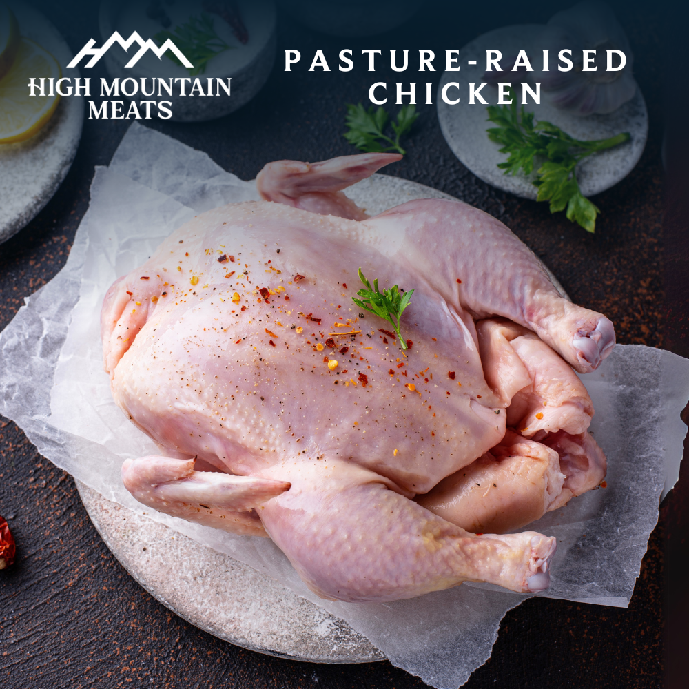 Whole Pasture Raised Chicken | High Mountain Meats – High Mountain Meats UT